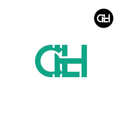 Letter Chl Monogram Logo Design 27844300 Vector Art At Vecteezy