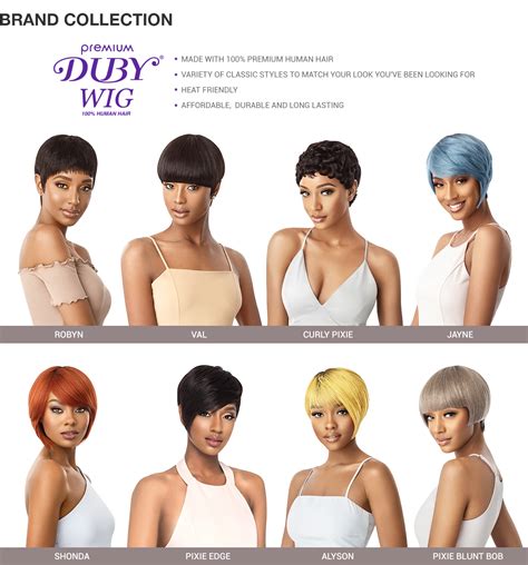 Outre Premium Duby Human Hair Wig Pixie Shop