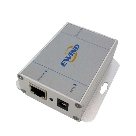 100M DC PoE Injector Adapter With Single PoE 90W EW PSE101F DC 90 Ewind