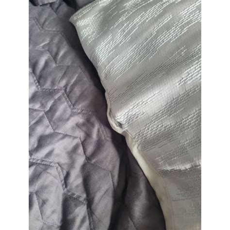 Vera Wang Illusion Grey Duvet Cover Set On Sale Bed Bath And Beyond