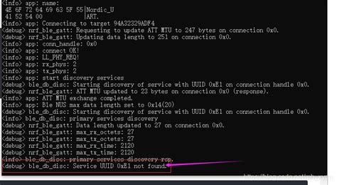 nrf52832主机发现从机服务 android ble nrf52840 status 8 csdn博客