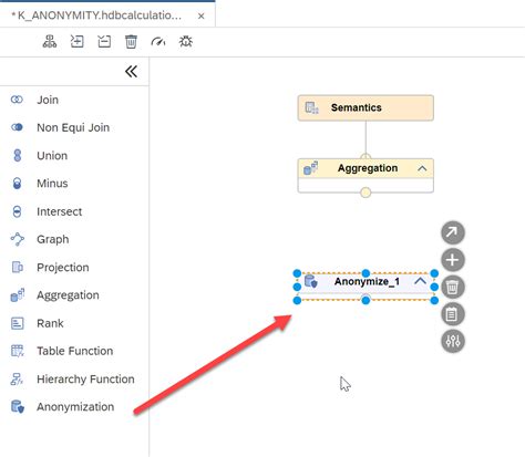 Create A Calculation View With K Anonymity Xs Advanced Sap Tutorials