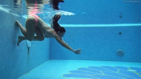 Hungarian Naked Sazan Cheharda Swimming Teasing