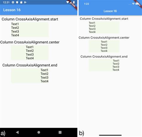 Flutter Creare Layout Con I Widget Row E Column Mobile Htmlit