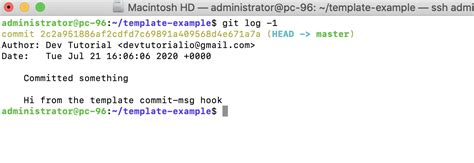 How To Create A Git Directory Template Devtutorial