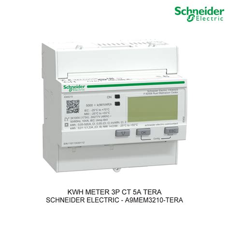 Kwh Meter 3p Ct 5a Tera