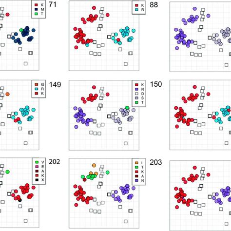 Fixation Of Amino Acid Substitutions Across Antigenic Cluster
