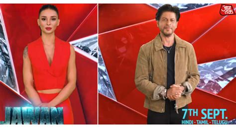 AI Anchor Sana Grills SRK In Jawan Promotions Interview Indian
