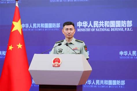 2024年6月国防部新闻发言人张晓刚就近期涉军问题发布消息合作中方和平
