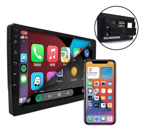 Central Multimídia Android Auto Carplay Mp5 9 Pol Espelha Frete Grátis
