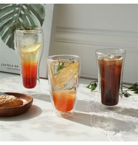 홈카페 유리머그컵 에이드 아이스커피잔 티몬