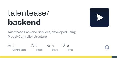 Github Talentease Backend Talentease Backend Services Developed
