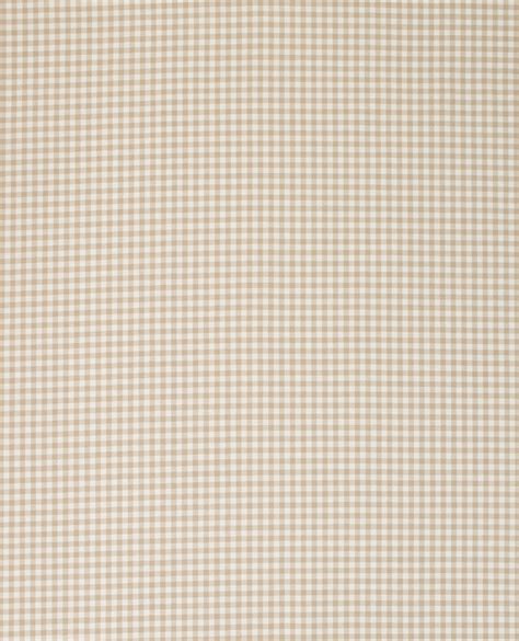Neutral Checkered Fabric Gingham Check Dark Linen Fabric
