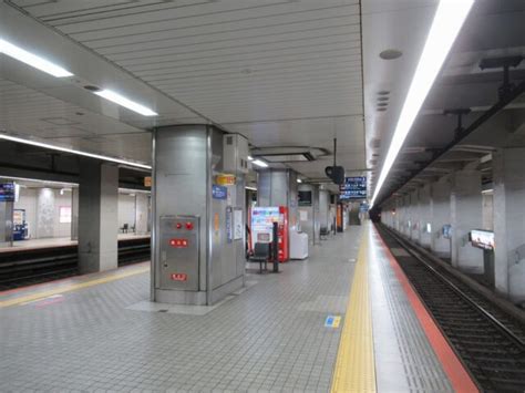 天満橋駅 改札画像 net