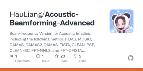 Github Hauliang Acoustic Beamforming Advanced Scan Frequency Version