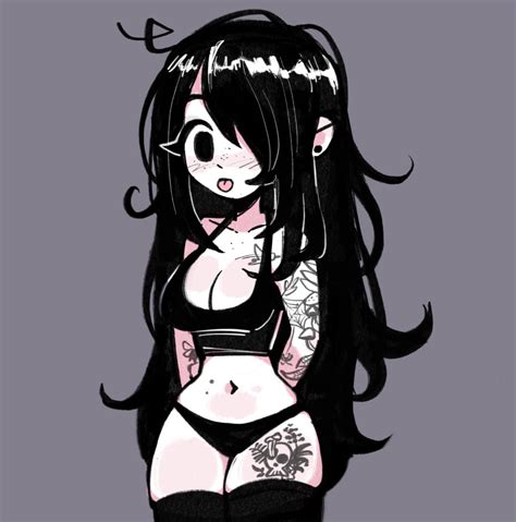 Rule 34 1girls Artist Self Insert Before Sex Big Breasts Big Eyelashes Black Bra Black Hair