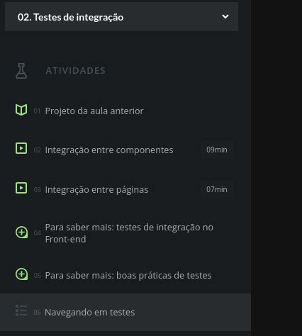 Bug Erro De Digita O No Enunciado Da Quest O React Testes De