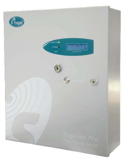 Pagetek Pro 2 Mains Powered And Fire Alarm Paging System