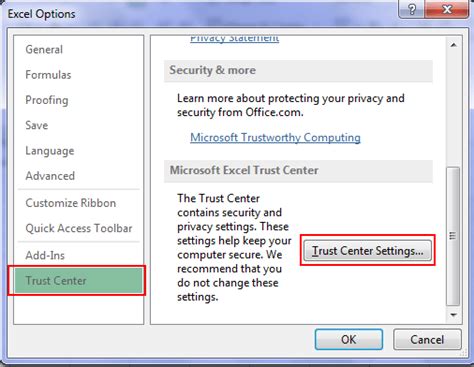How To Enable Macros In Excel