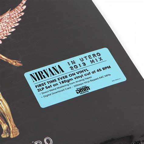 Nirvana In Utero 2013 Mix 180g Vinyl 2lp —