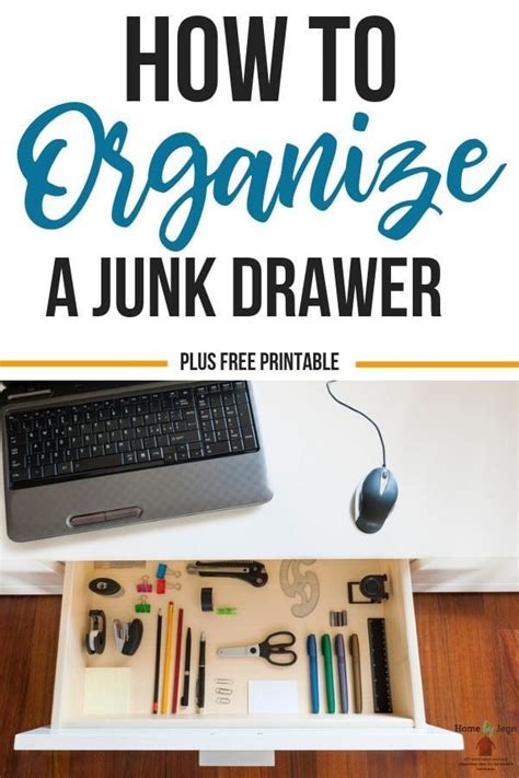How To Organize A Junk Drawer Junk Drawer Organizing Junk Drawer Organization