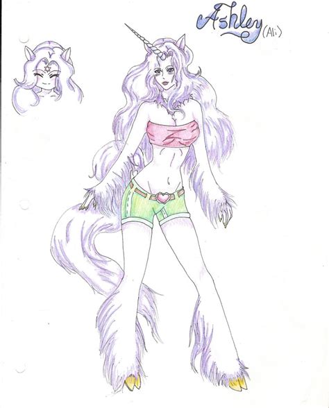Unicorn Anthro Ashley By Sunshineangel21 On Deviantart