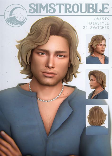 Sybil Hairstyle By Simstrouble Artofit