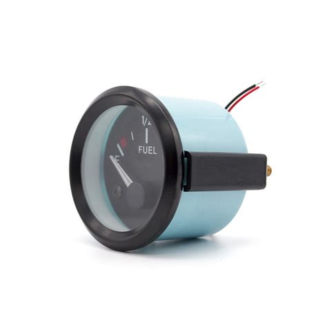 Medidor De Nível De Combustível 12v 2 Polegadas 52mm Óleo De Veículo Motorizado Ponteiro