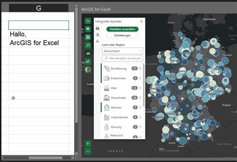Hallo Arcgis For Excel Das Neue Add In Für Karten In Excel Arcgis Blog