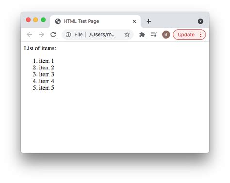 How To Create A Sub List Inside A List A Nested List In Html
