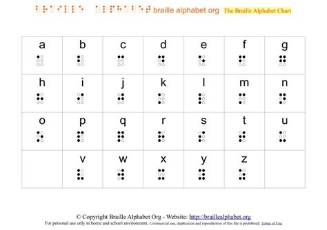 Braille Printable Free Coloring Pages To Print