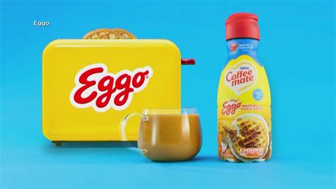 Eggo Coffee Mate Collaborate For Waffles With Maple Syrup Creamer