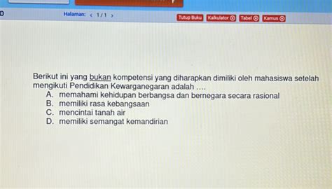 Halaman 1 1 Tutup Buky Kalkulator Tabel Kamus StudyX