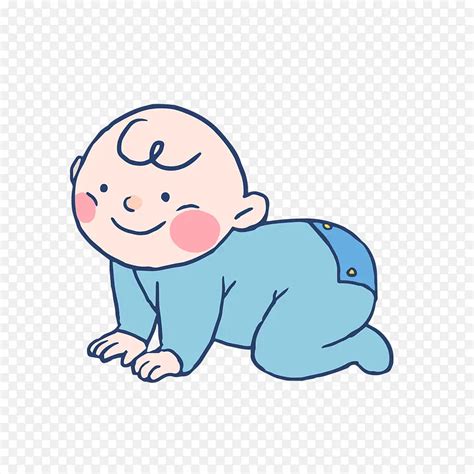矢量手绘爬行婴儿png图片素材下载 图片编号qpawevgw 免抠素材网