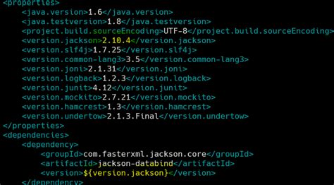 Vulnerability Versions In Pomxml Are Not Found If The Version Is