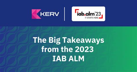 The Big Takeaways From Iab Alm 2023