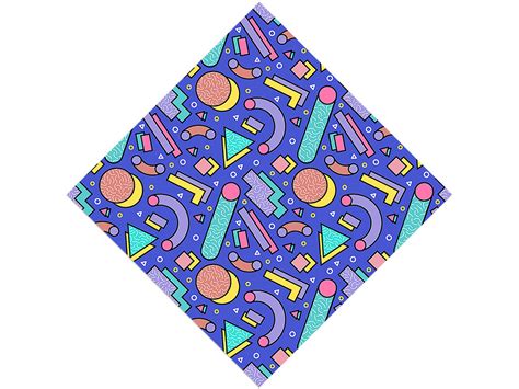 Rcraft™ Radiorama Blue Abstract Craft Vinyl Abstract Craft Sheets And Rolls