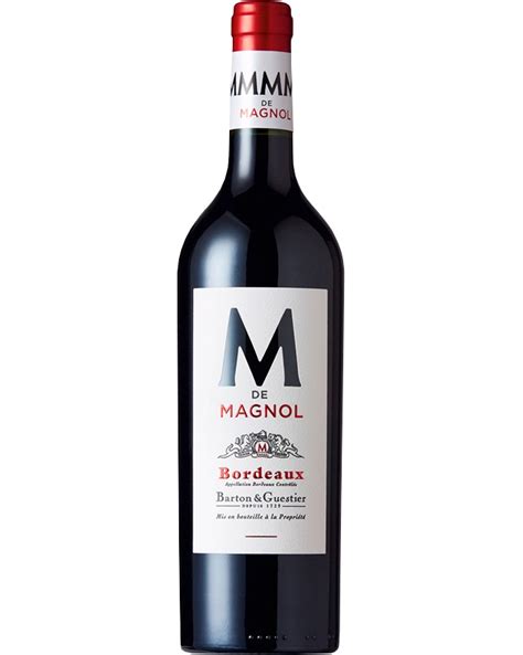 Barton And Guestier M De Magnol 2018 Bordeaux Aoc Vino Rosso Cl 75