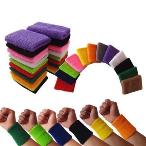 Buy Best And Latest Type Wristbands Sport Sweatband Hand Band Sweat