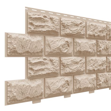 Фасадные панели под камень Доломит «Альпийский орех купить сайдинг по низкой цене от