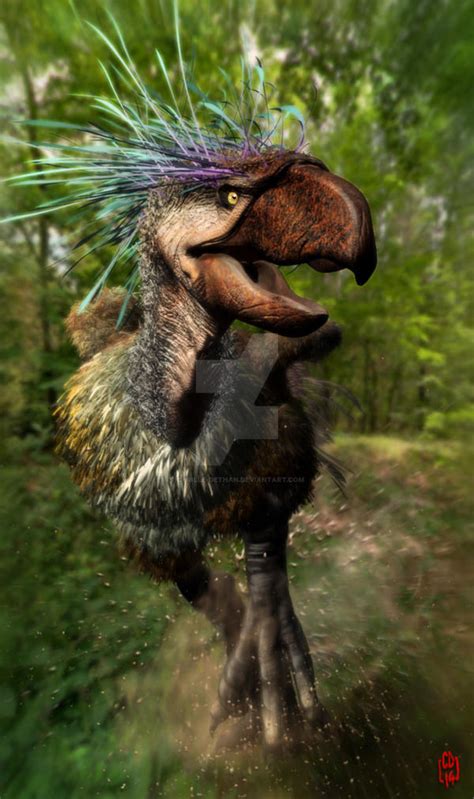 Terror Bird Kelenken By Cyrille Dethan On Deviantart