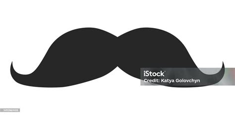 말쑥한 콧수염 수염 스타일 남성 일러스트레이션 수염 콧수염 벡터 흑인 남성 패션 템플릿 플랫 이발사 컬렉션 세트입니다 세련된 헤어스타일은 흰색 배경에 윤곽을 분리했다 가득