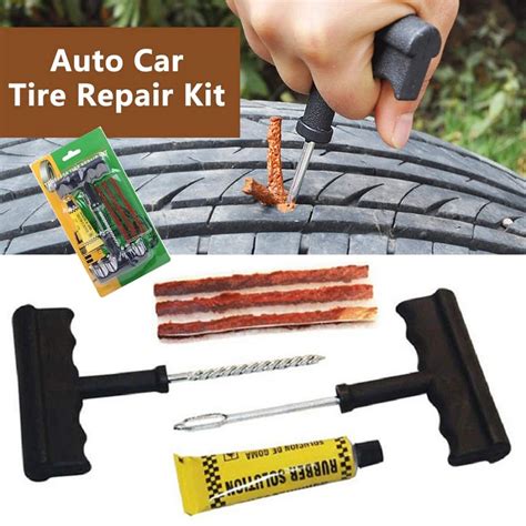 Car Tire Repair Tool Kit For Tubeless Emergency Tyre Fast Etsy