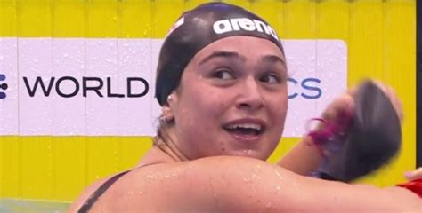 Benedetta Pilato Bronzo Mondiale Fukuoka Rassegna Iridata Del Nuoto