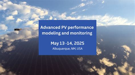 Pv Performance Modeling Collaborative Workshop 2025 Gantner Instruments