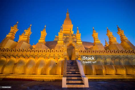 라오스 비엔티안 Pha 그 루앙 0명에 대한 스톡 사진 및 기타 이미지 0명 동남아시아 라오스 Istock