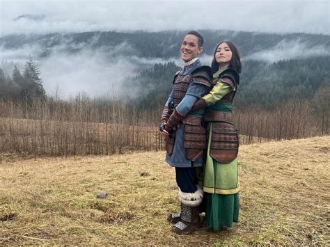 Maria Zhang As Suki During Avatar The Last Airbender Behind The Scenes