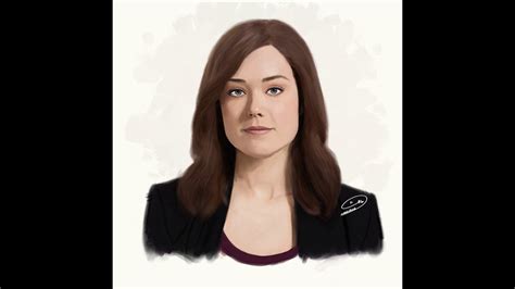رسم ميغان بون إليزابيث كين Drawing Megan Boone Elizabeth Keen Youtube