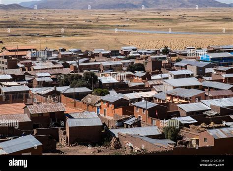 Peru Pucara Landscape Stock Photo Alamy