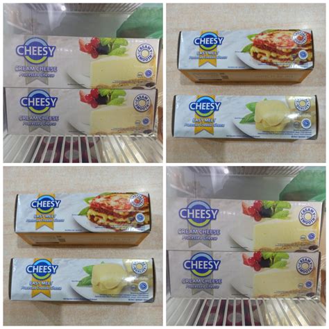 Jual 160g Cheesy Easy Melt Processed Cheddar Cheese Keju Cedar